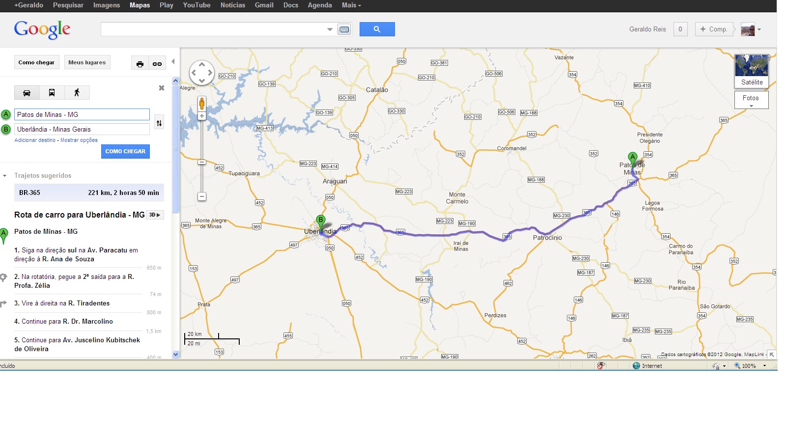 Expeudição Macch Picchu - Cone Sul 2013.: 16 - Planejamento.:16.1 - 1º ...