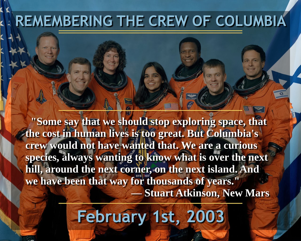 I Like The Cut Of His Jib !!: Remembering the crew of COLUMBIA and ...