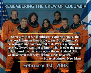 I Like The Cut Of His Jib !!: Remembering the crew of COLUMBIA and ...