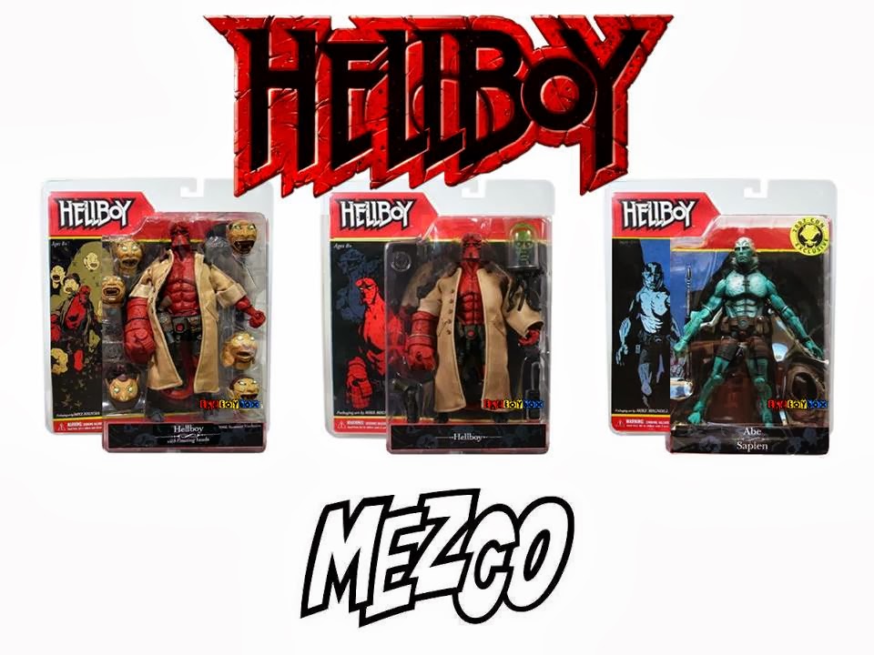 The Toy Box: Hellboy (AKA Hellboy Comic Book Figures) (Mezco)
