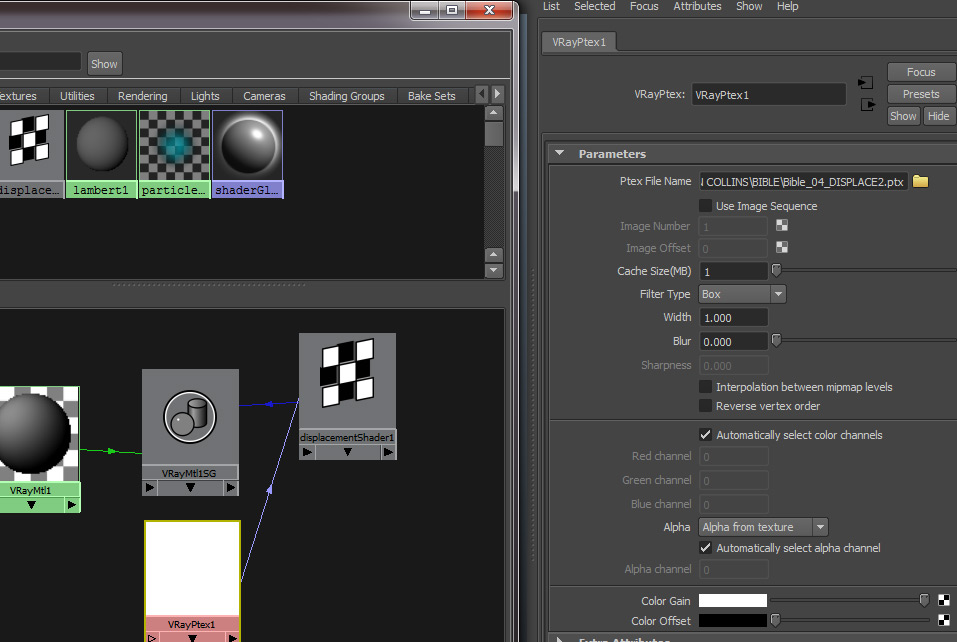 Maya Zest: Ptex displacement and texturing in Mudbox to V-ray for Maya ...