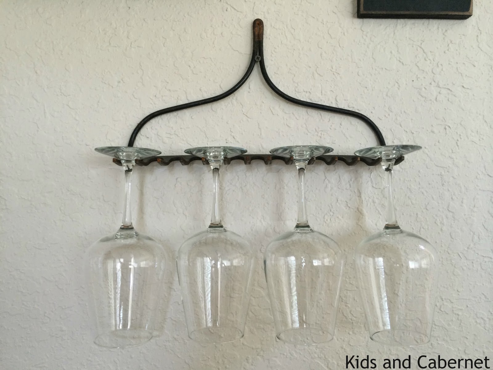 Kids and Cabernet: Rake Wine Rack