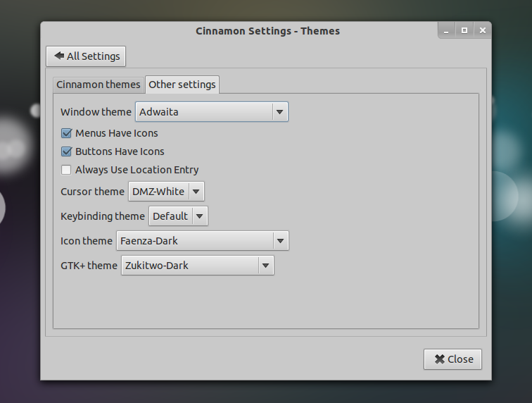 Cinnamon 1.3 Released With More Customization Options ~ Web Upd8 ...