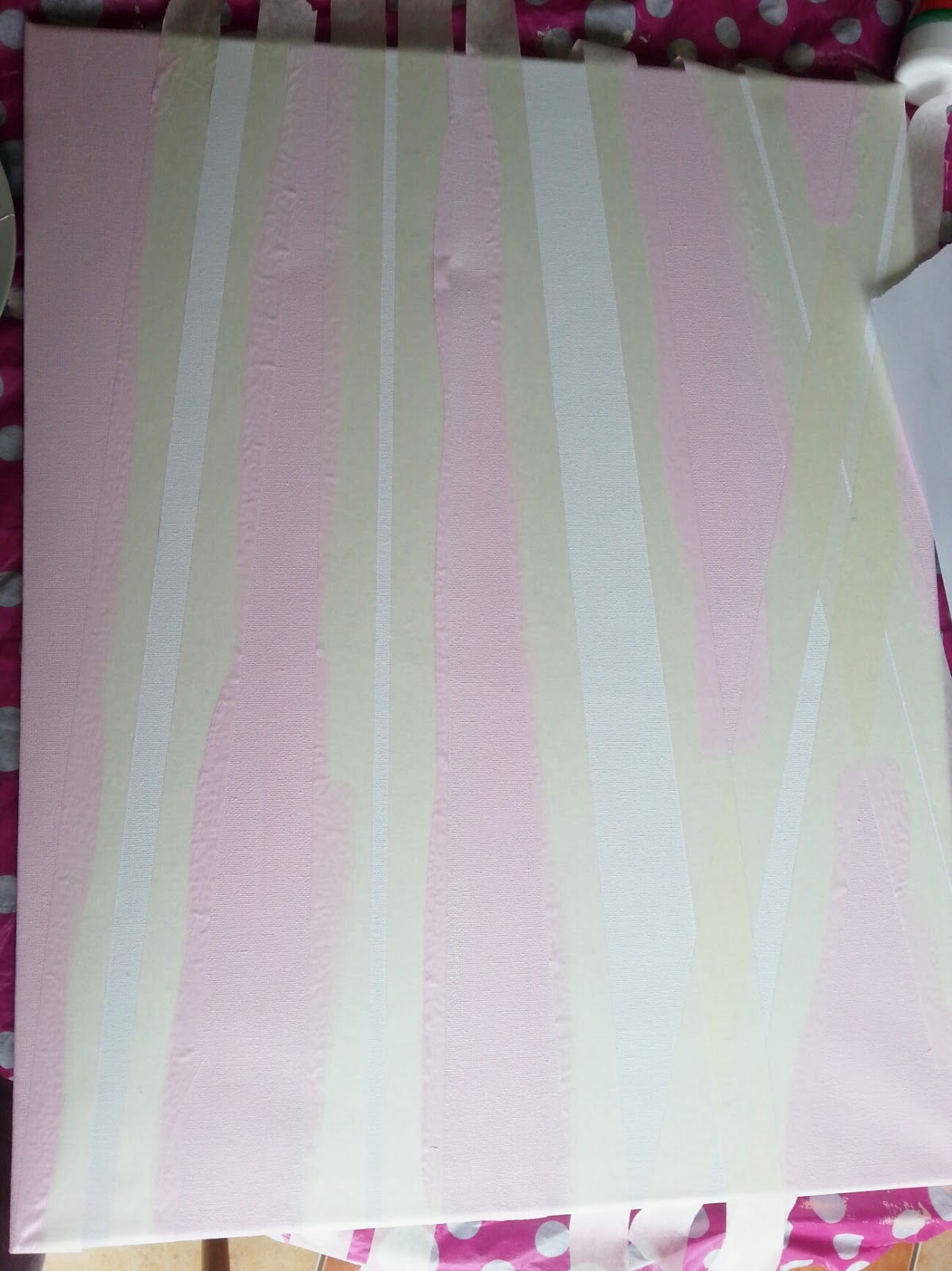 easy diy birch forest painting ~ Make Do and DIY