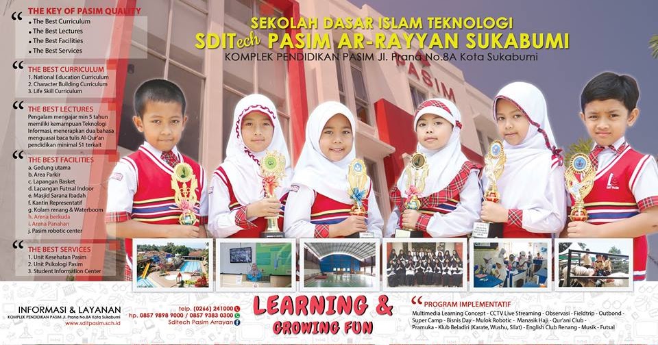Sekilas Tentang SDIT Pasim ~ SDITech Pasim Ar-Rayyan