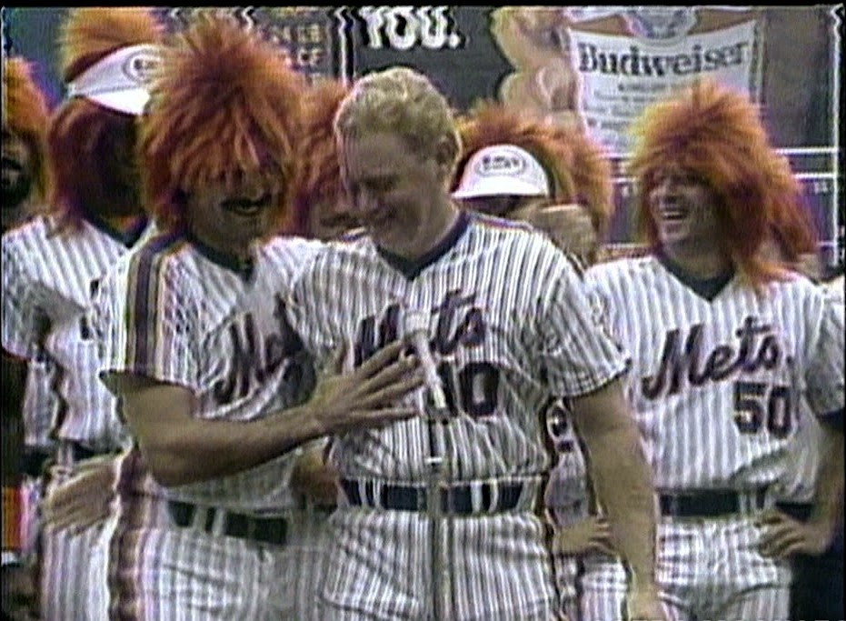 Remembering Mets History (1986) Mets Honor "Le Grande Orange" On Rusty ...