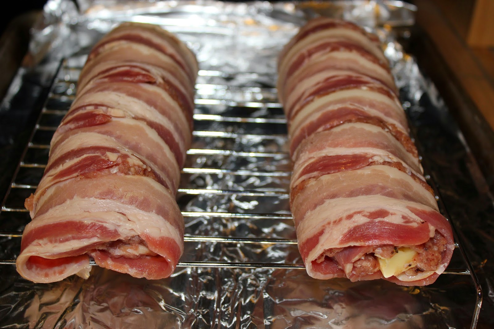 Jessica's Cookery: BBQ Bacon Sushi
