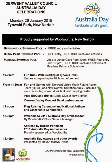 Celebrate Australia Day - New Norfolk News