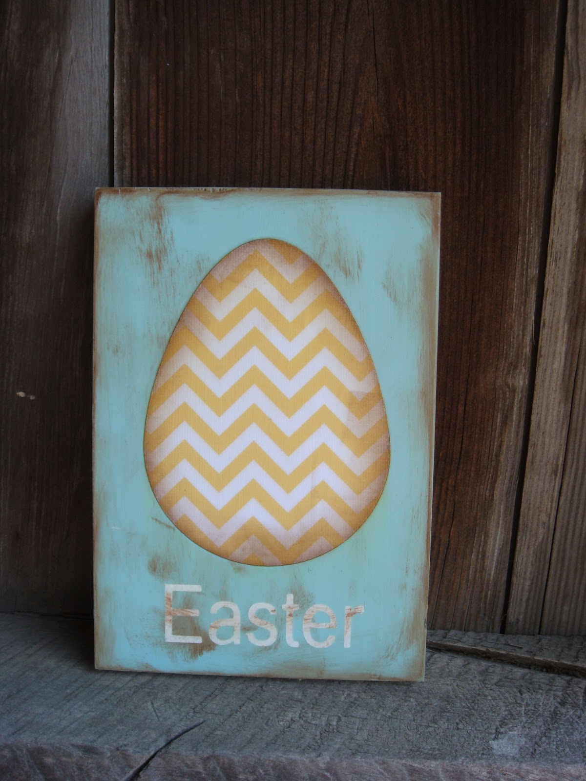 Heather's Paper Crafts: Easter Sign