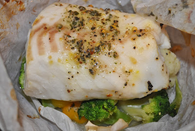 simply sweet justice: Halibut in Parchment Paper