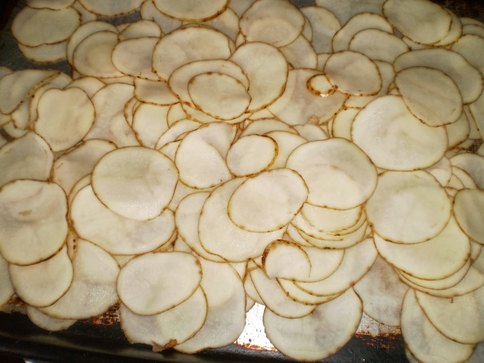 Brave Felicity: Homemade Double-Fry Potato Chips