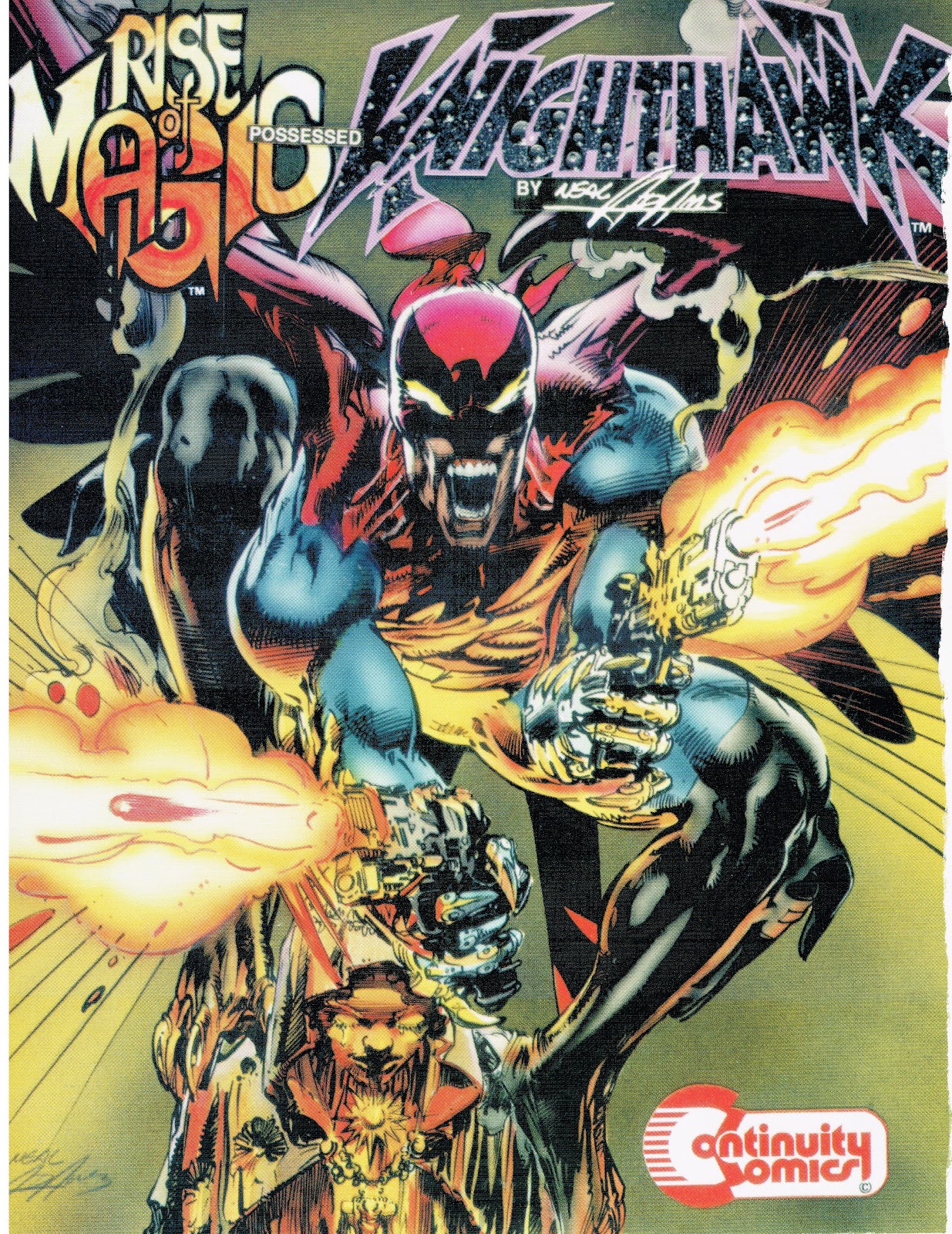 Cap'n's Comics: Again, (Expanded) Knighthawk by Neal Adams