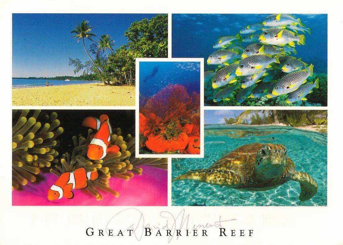 My postcard collection: Australia - Great Barrier Reef