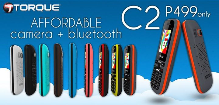 Torque C2: Affordable Camera + Bluetooth Phone for only Php499!