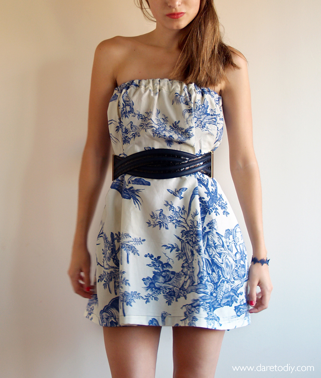 Dare to DIY in English: The easiest DIY dress EVER!!