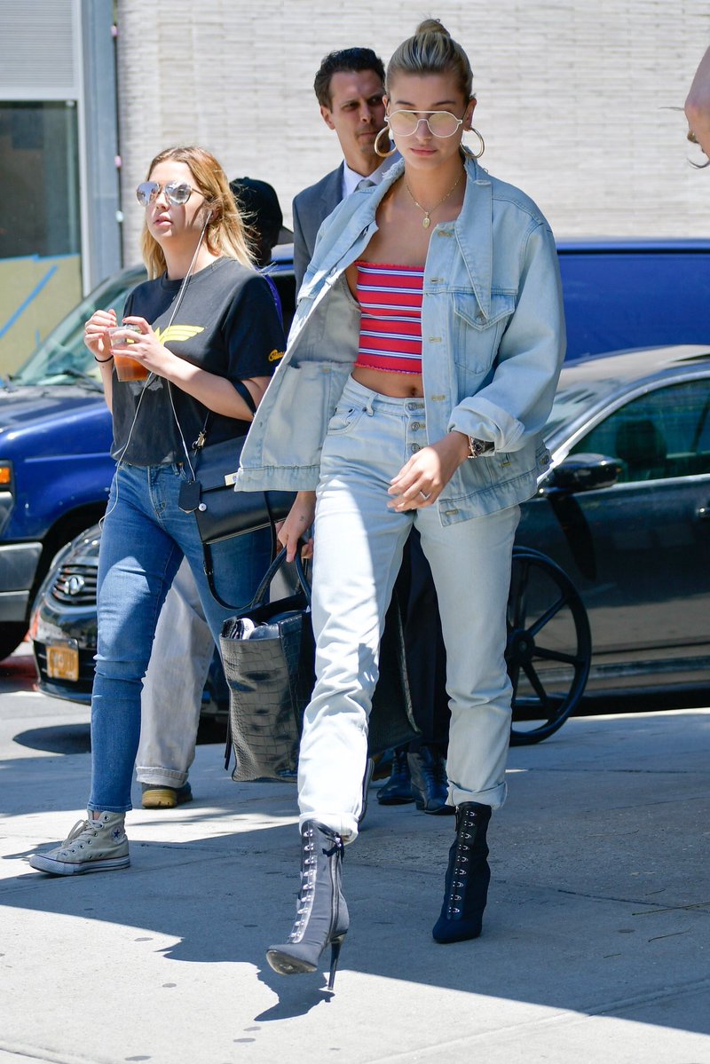 Ashley Benson with Hailey Baldwin in New York || June 20, 2017 ...
