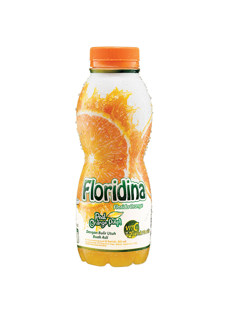Floridina Juice Pulp Orange | Komposisi Produk