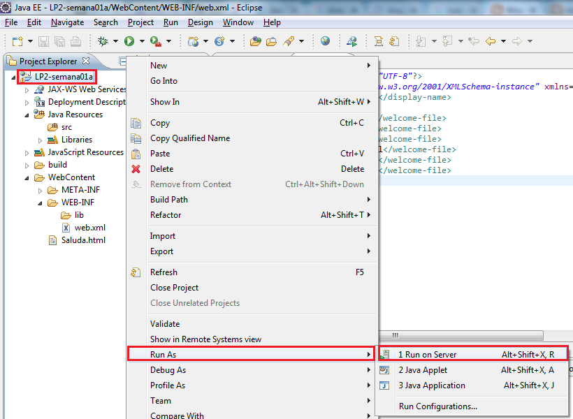 Josel Toro: 1. Crear una aplicación Web Java en Eclipse con Servlets y JSPs (Parte 1 - Introducción)