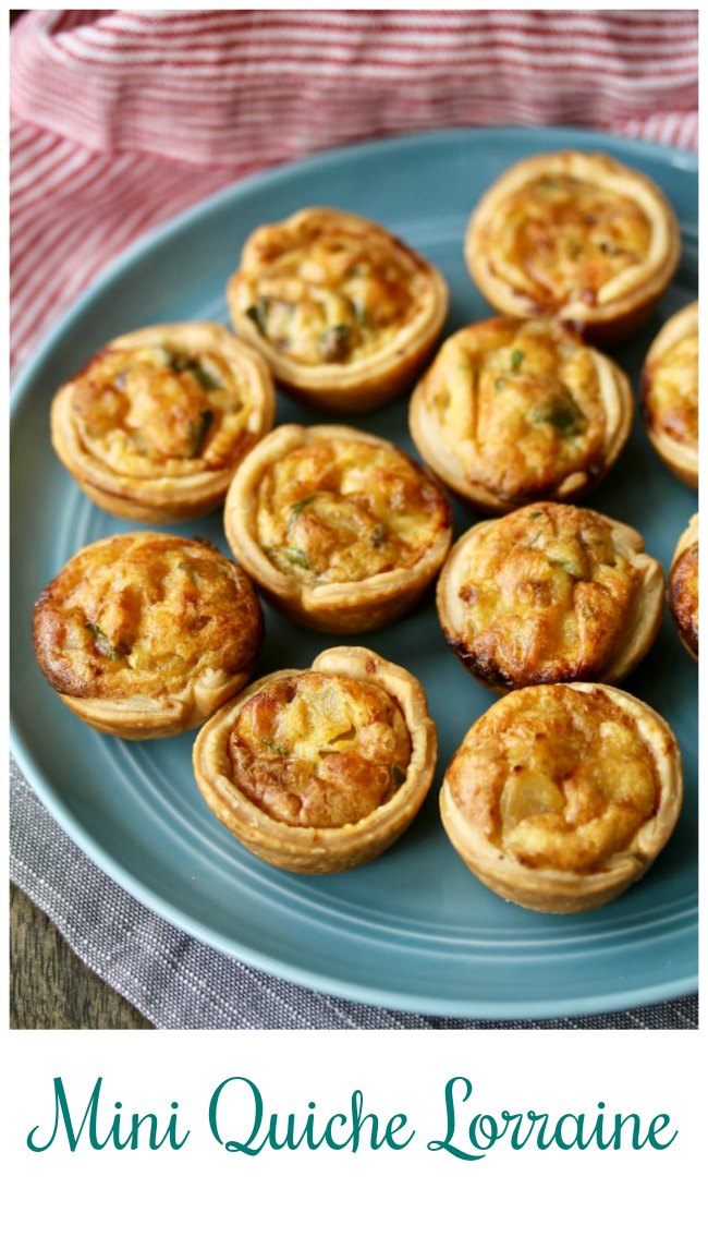 Mini Quiche Lorraine | Karen's Kitchen Stories