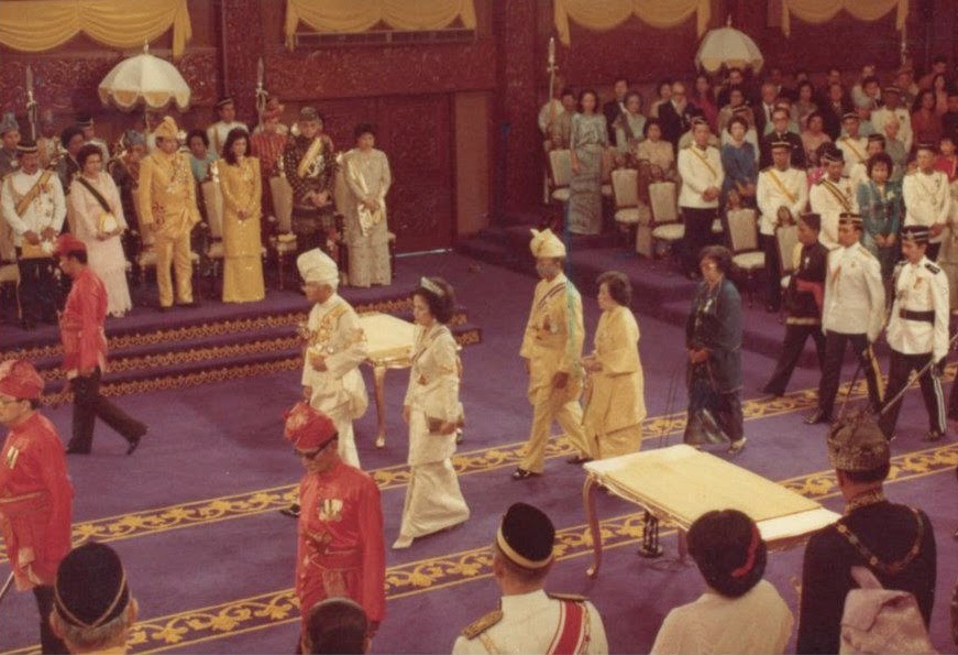 WARISAN RAJA & PERMAISURI MELAYU: Adat Istiadat Pertabalan Sultan Perak ...