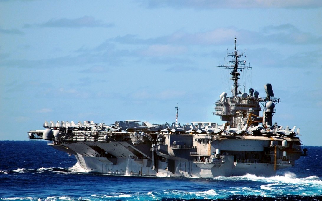 clicswallpaper: USS Kitty Hawk (CV-63) Wallpaper 4