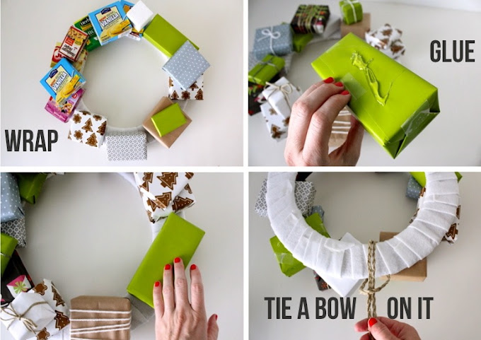 Gift Box Wreath - MADE EVERYDAY