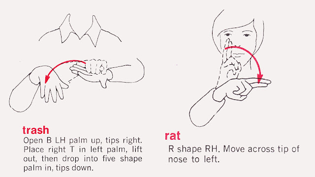 Frankie's Apartment: "Rubbish The Rat" in Sign Language