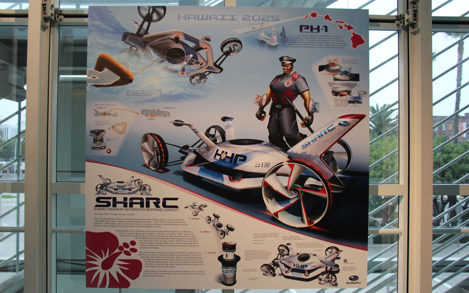 KWS CARS WALLPAPERS: Subaru’s SHARC Wins Highway Patrol Vehicle 2025 ...