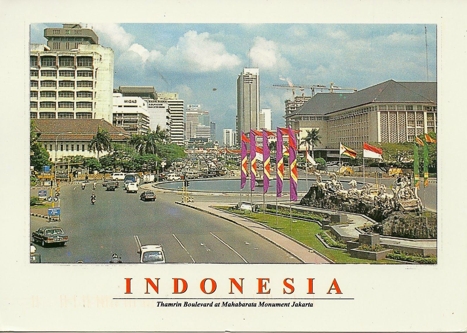 Postcards A world Travelogue: From Munich to Jakarta
