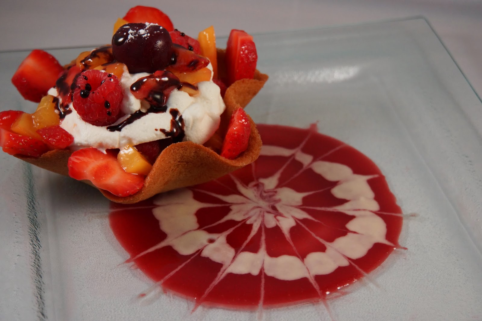 Tulipe de fruits frais