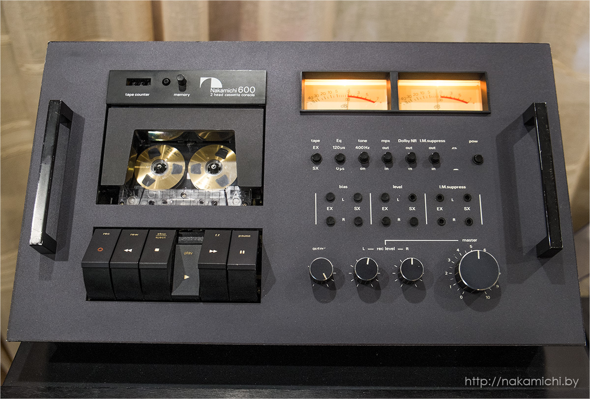 Vintage Audio: 2 Head Cassette Console Nakamichi 600