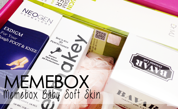 UNBOXING: Memebox Baby Soft Skin - Prairie Beauty