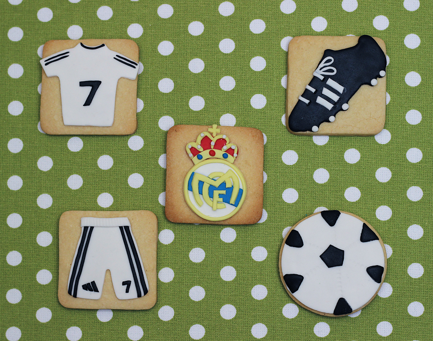 Jarita's Cookies: Galletas Real Madrid