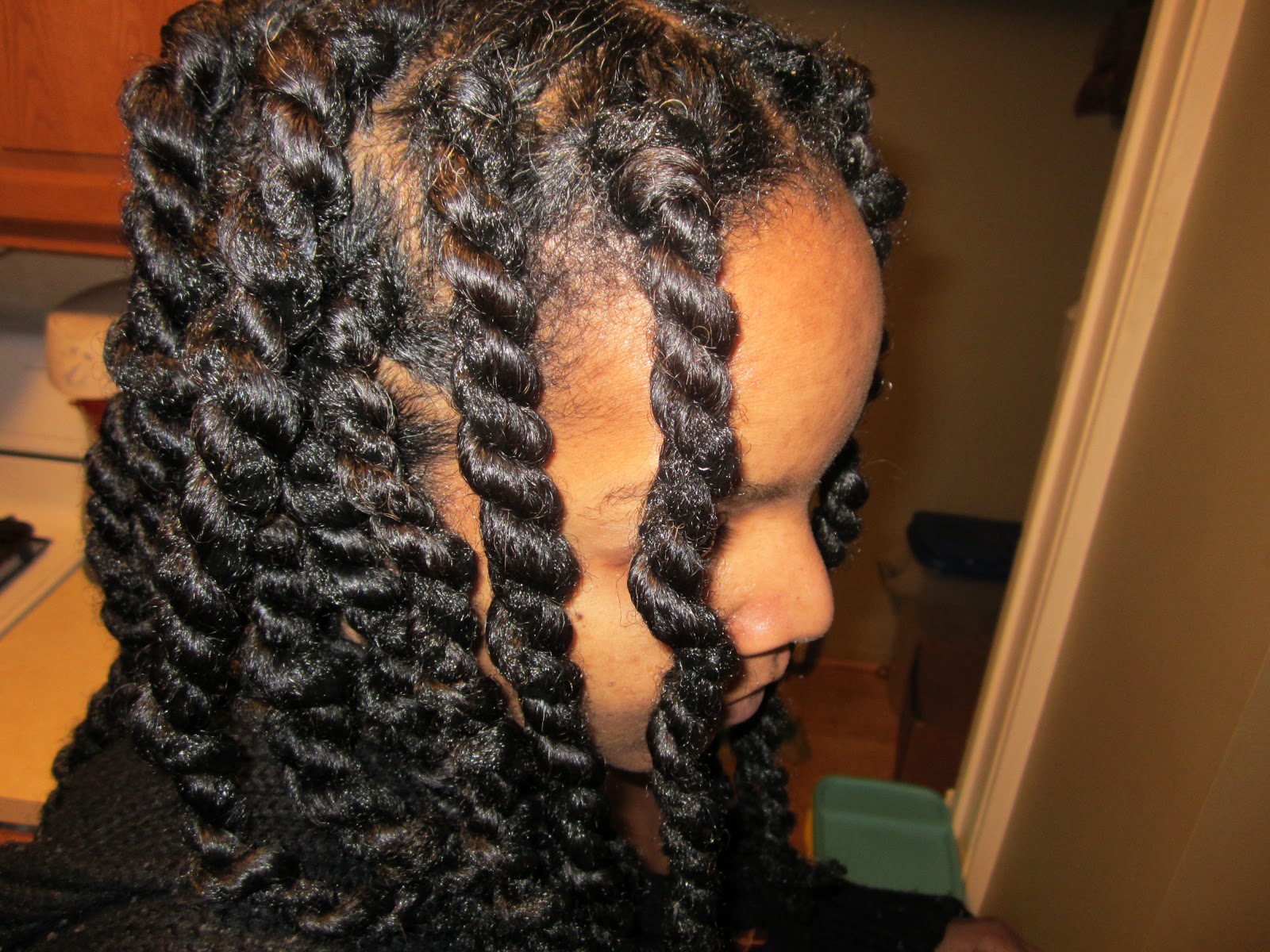 Napfrocurlzgirl: Marley Twists Redo