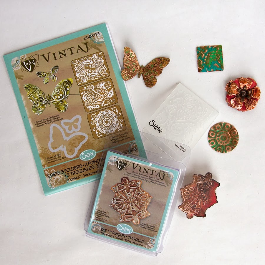 Vintaj and a Layout - In My Own Imagination