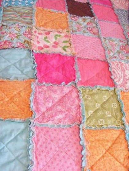 Cómo hacer una colcha con retazos de tela para mamá ~ Solountip.com ...