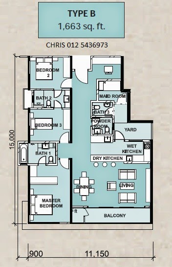 Le Yuan , Happy Garden for Sale / Rent: Layout