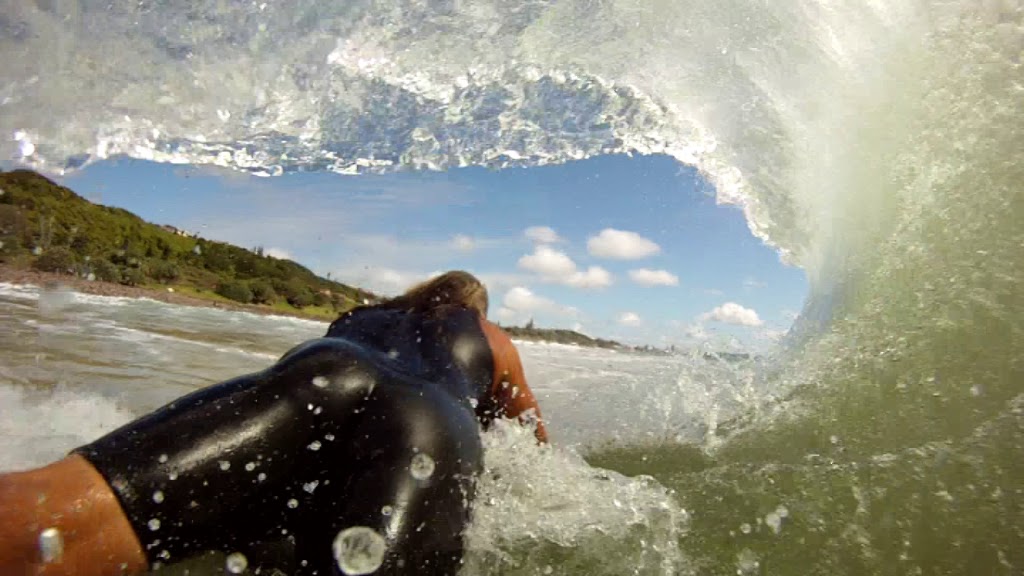 Australian Surf Mat Rider: Another lesson in tube riding!