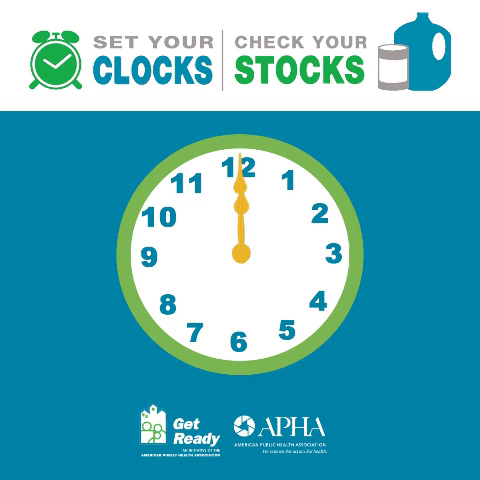 Get Ready: Attention: It’s almost time to set your clocks and check ...