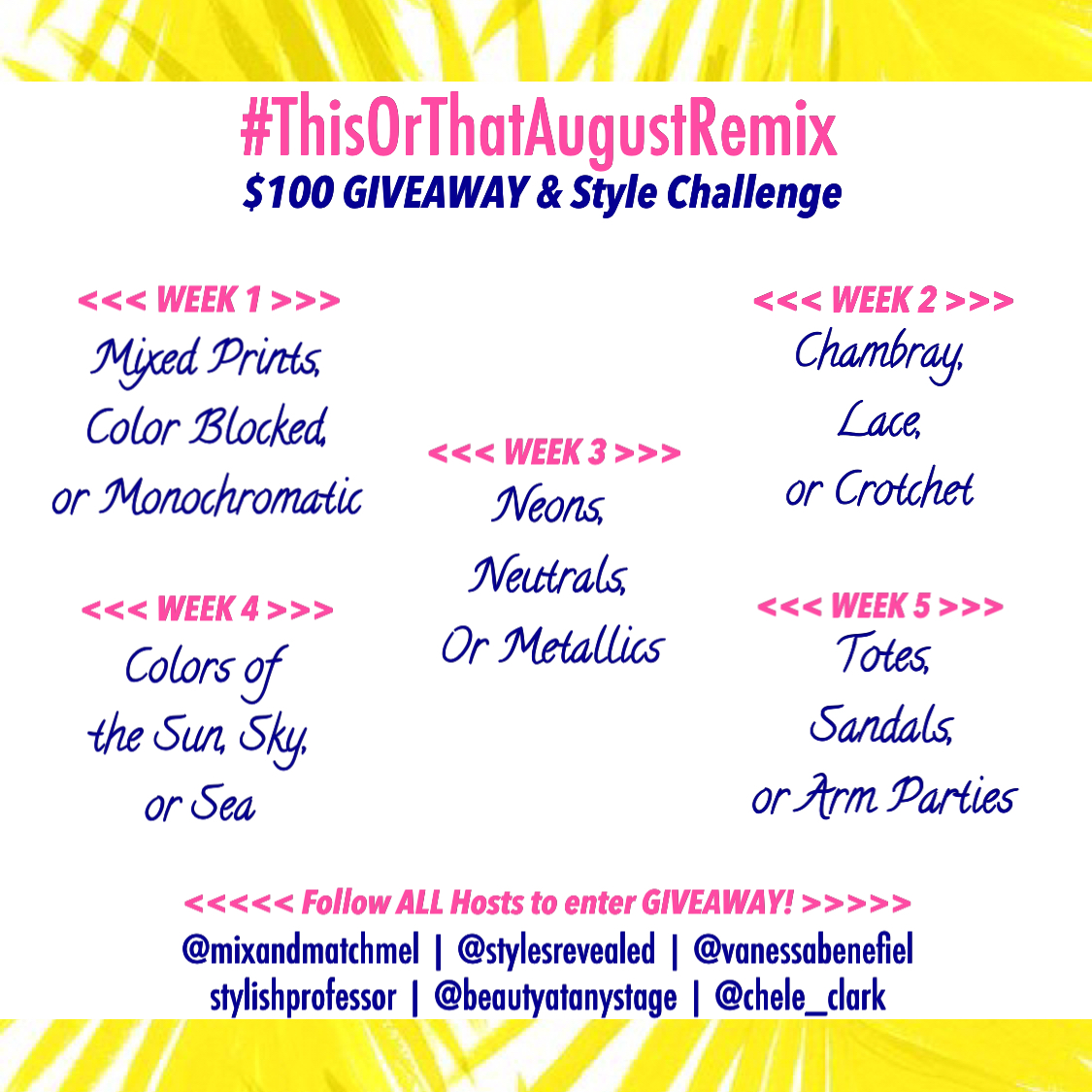 August Style Challenge | Styles Revealed