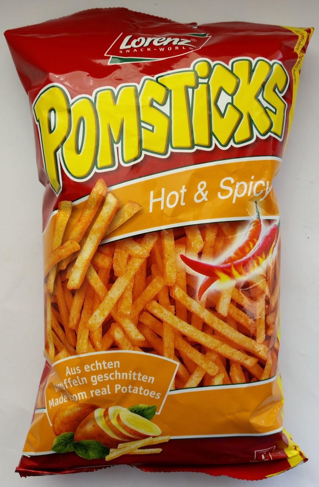 Chilihead77.de: Lorenz - Pomsticks Hot & Spicy