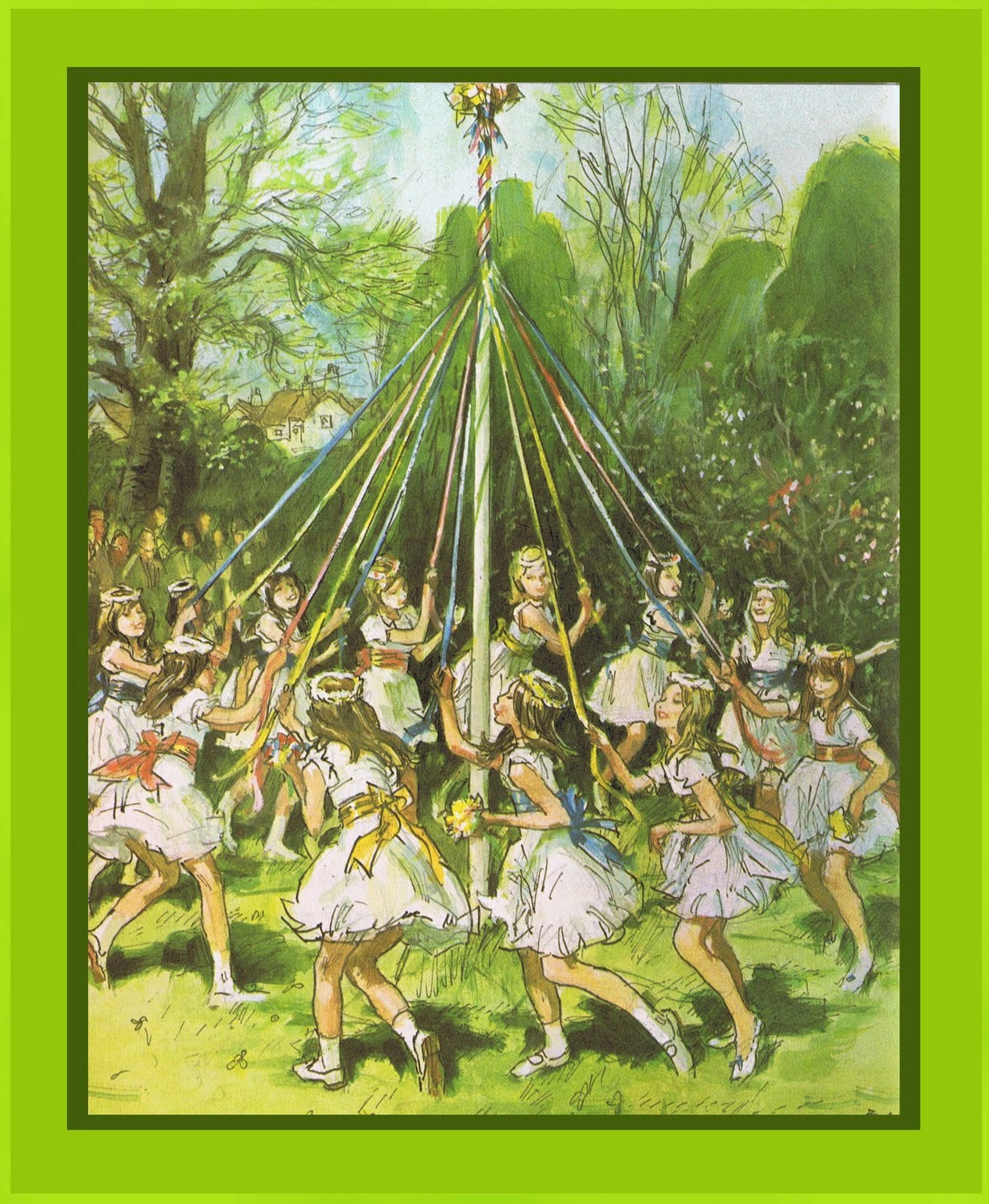 Mount Franklin Annual Pagan Gathering: A Maypole History