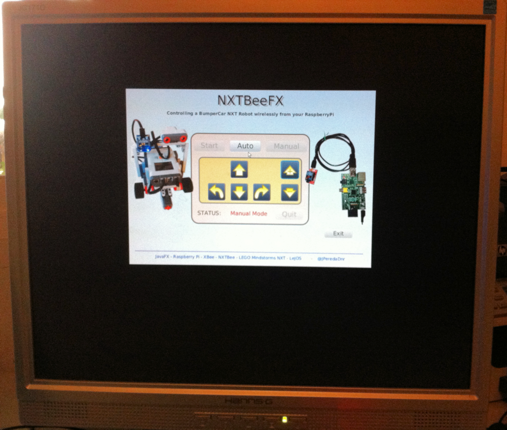 Jperedas Coding Blog Nxtbeefx A Javafx Based App For Raspberry Pi To Control A Lego Nxt Robot