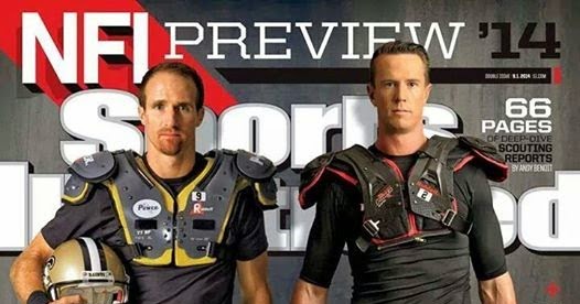 VJBrendan.com: 'Sports Illustrated' Cover Boys: Drew Brees and Matt Ryan