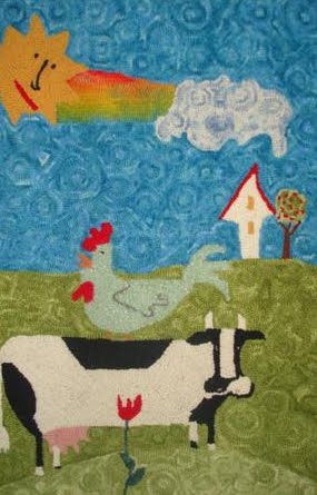 Rug Hooking Designs by Nova Scotia Artist Shelly Atkinson