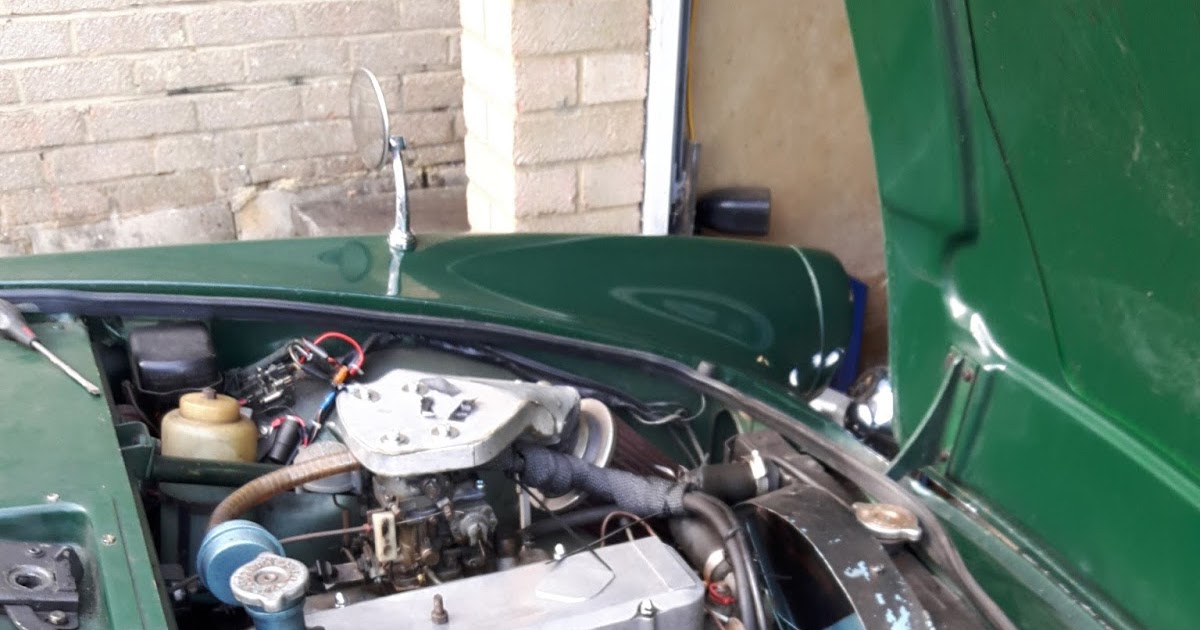 Sunbeam Alpine Series 3 conversion to V6 2.8: Engine removal - the ...