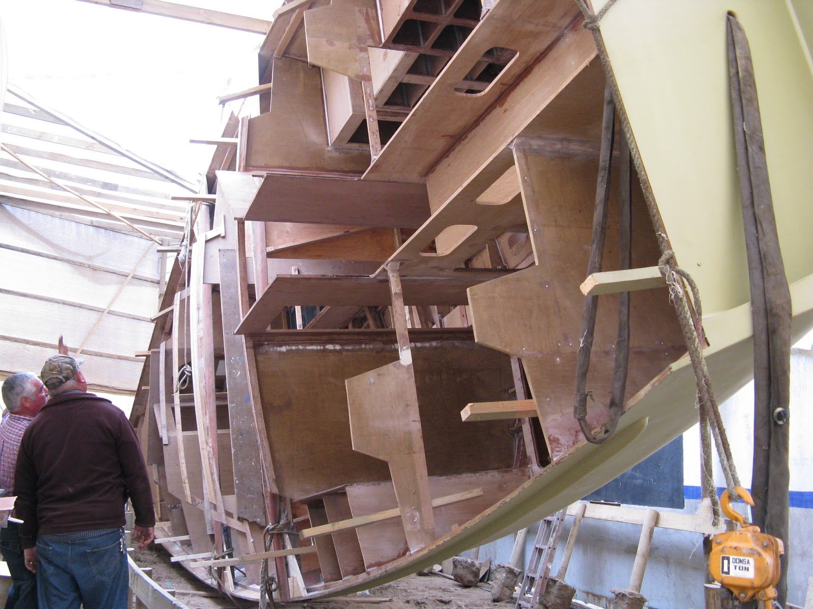 Dudley Dix Yacht Design: New Plywood Dix 43 Launched