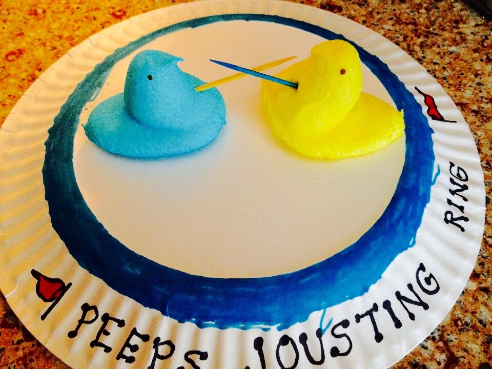Fun with Peeps: Peeps Jousting! | The Jersey Momma