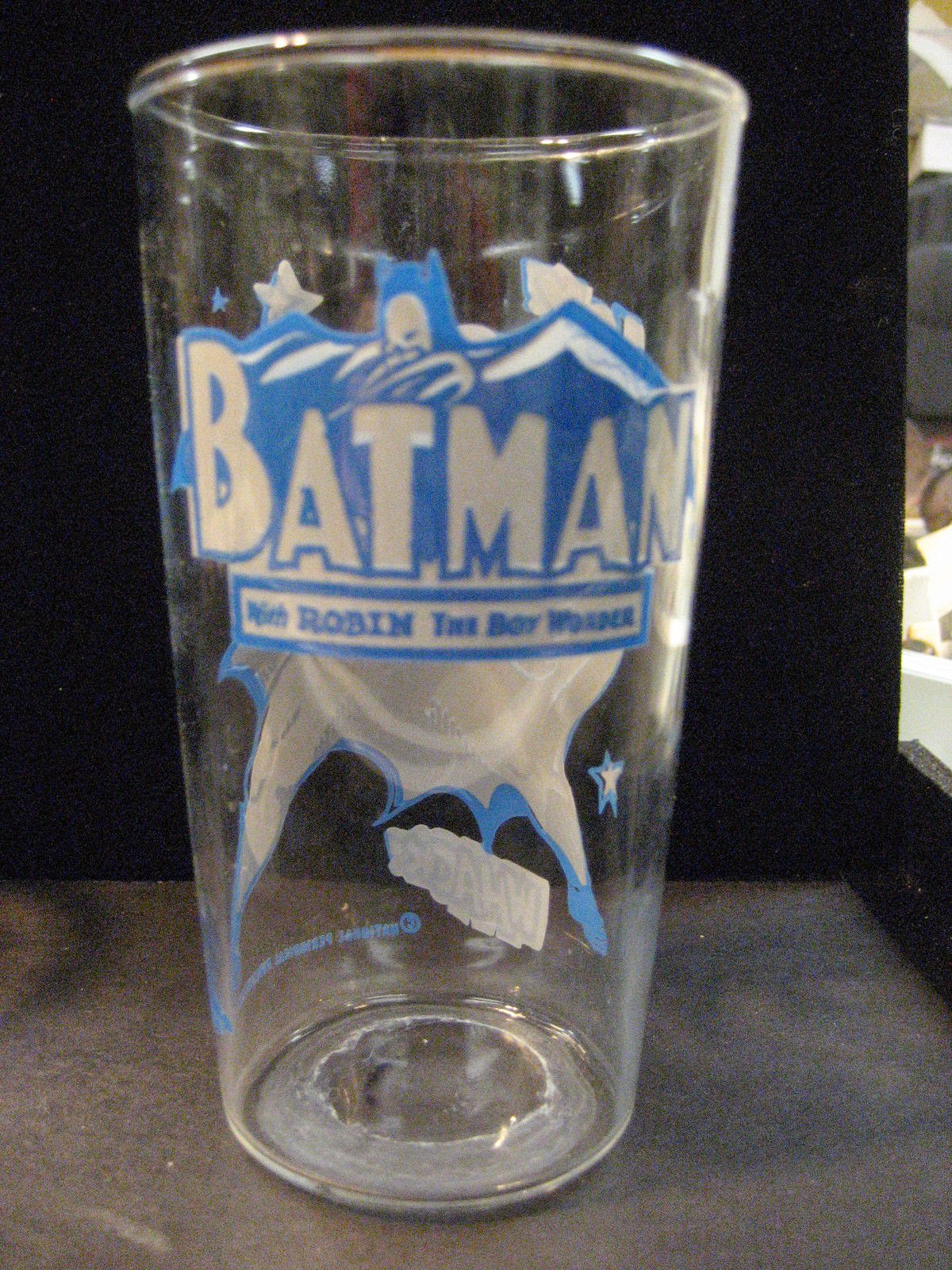 Pop Culture Safari!: Pop Artifact: Vintage Batman drinking glass!