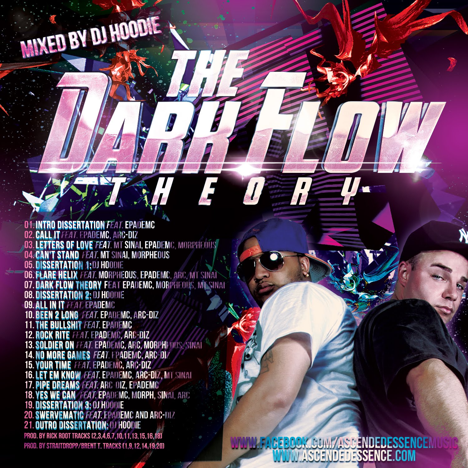 Underground Hardcore Rap: Ascended Essence - The Dark Flow Theory (2012)